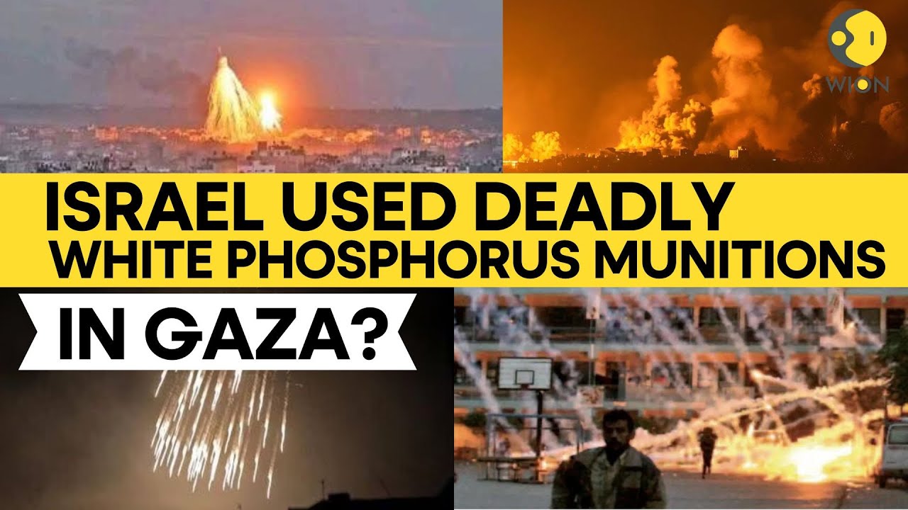 Israel war: Israeli Army used white phosphorus munitions in Gaza ...