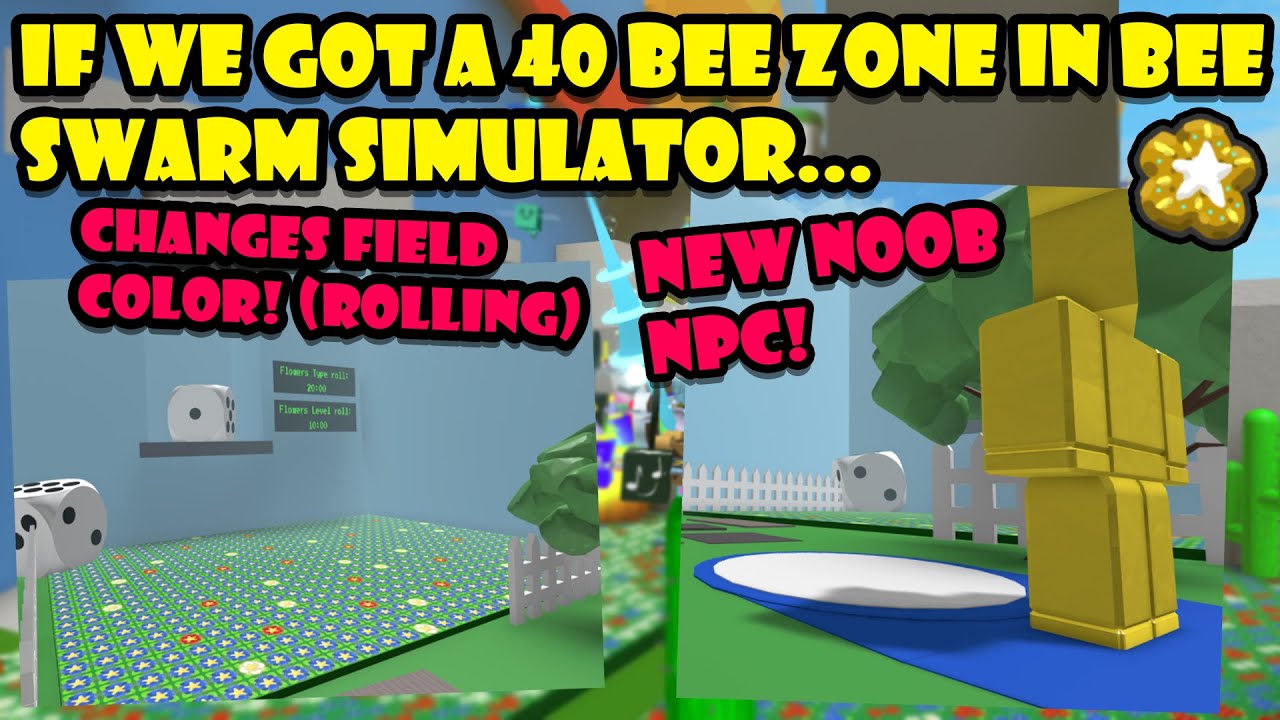 If We Got A 40 BEE ZONE in Bee Swarm Simulator...🤩 - YouTube