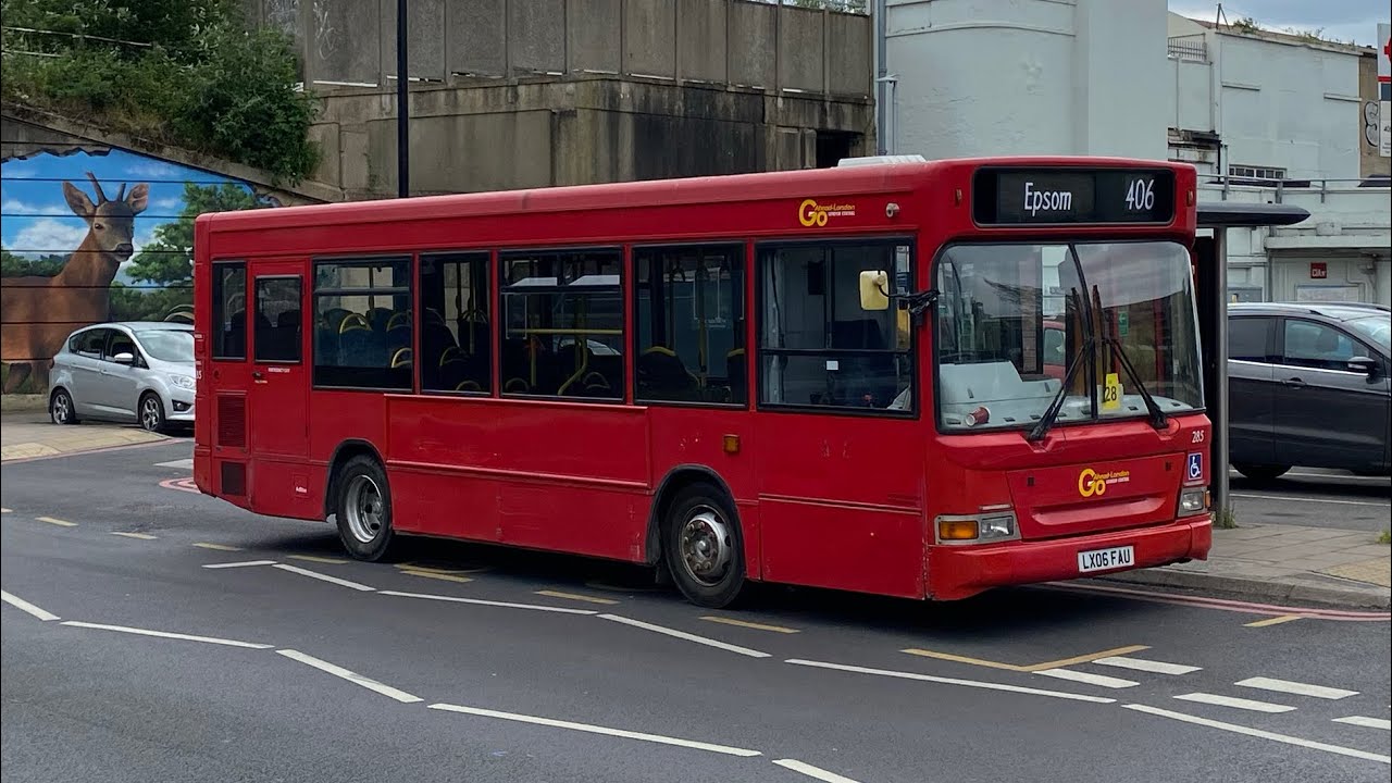 London Bus Running Day | 406 | Dennis Dart SLF Plaxton Pointer ...