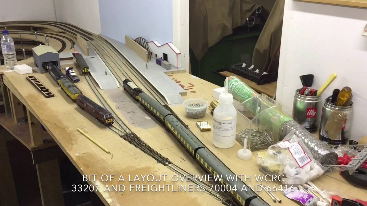 Badgers Cross modern image OO gauge layout - YouTube