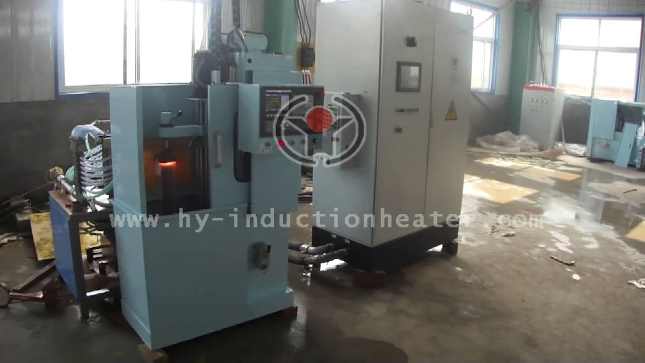 Quenching shaft with induction heating - YouTube