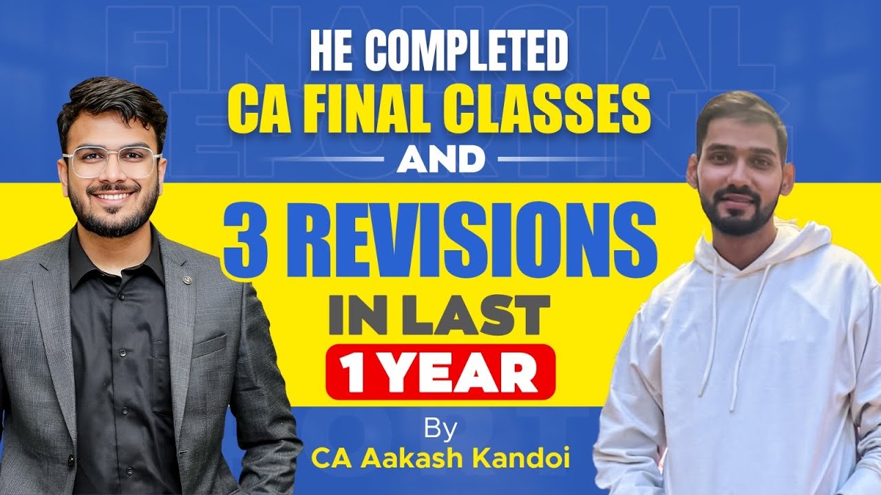 77 Marks in FR & Exemption in All 6 Subjects | Ft. CA Sahil Jain | CA ...