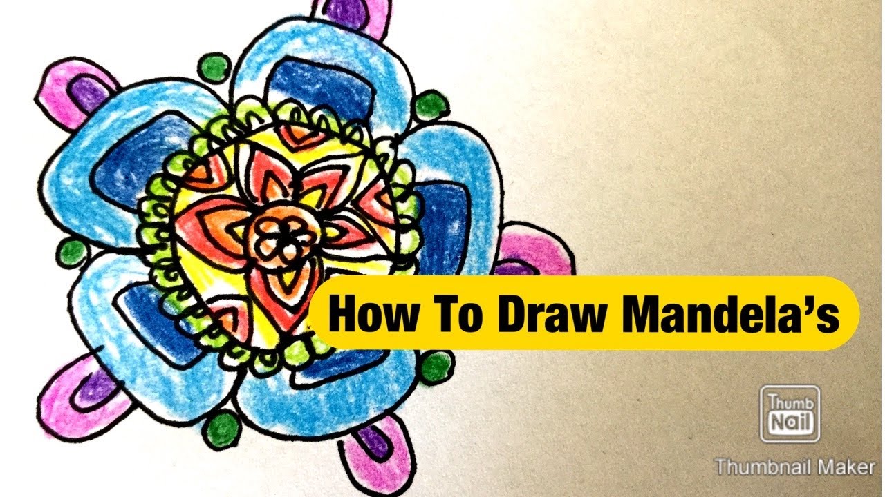 How To Draw Mandela’s - YouTube