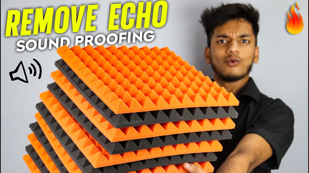 Sound Proofing At Cheap Price And Low Budget | Remove ECHO In Room By ...
