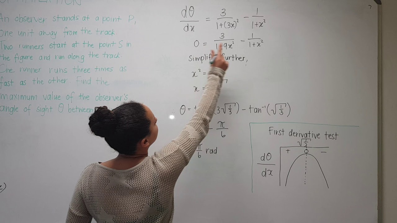 MAM1023S Optimization Problem 1 - YouTube