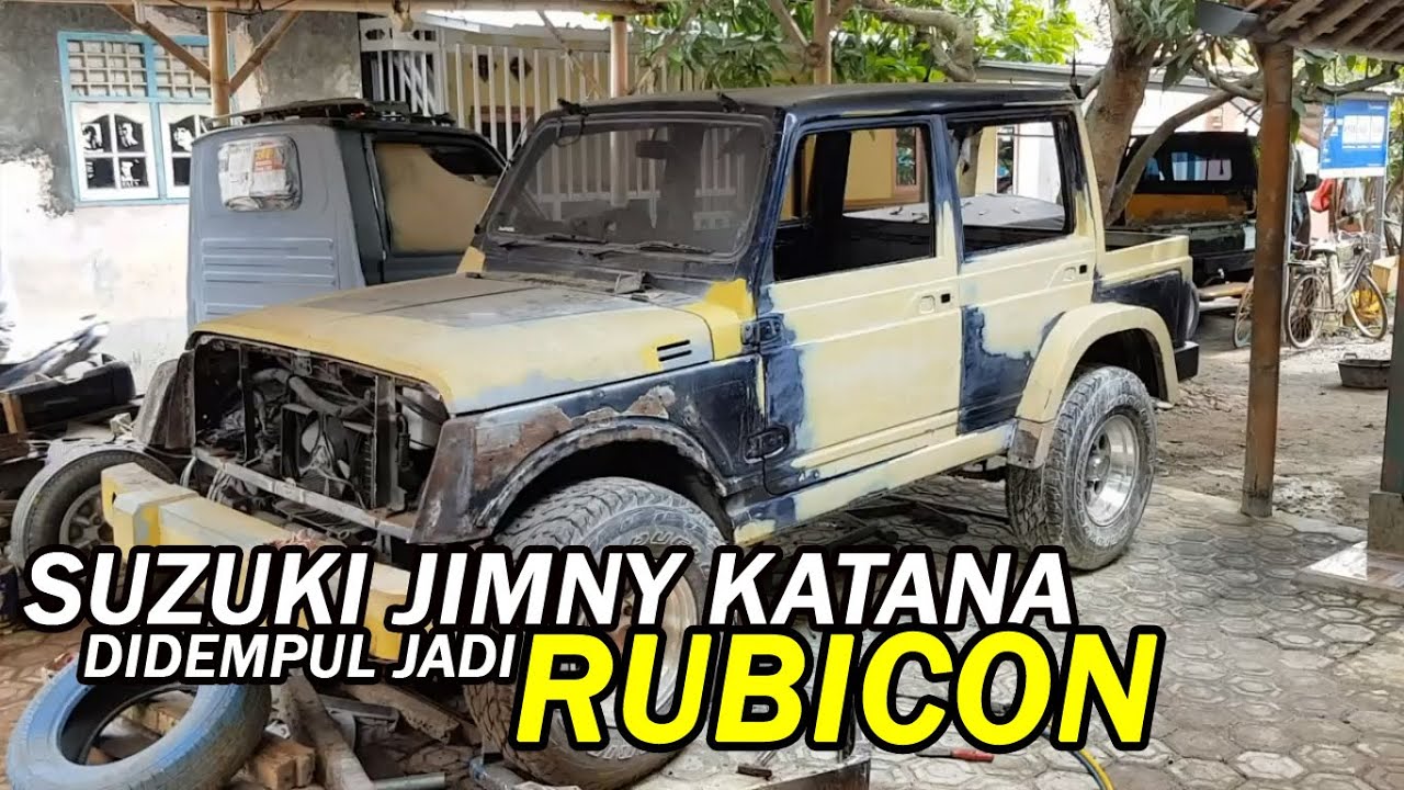 SUZUKI JIMNY KATANA DIDEMPUL JADI RUBICON part. 4 - YouTube