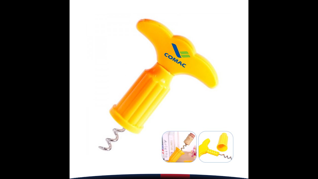 Portable Wine Corkscrew - YouTube