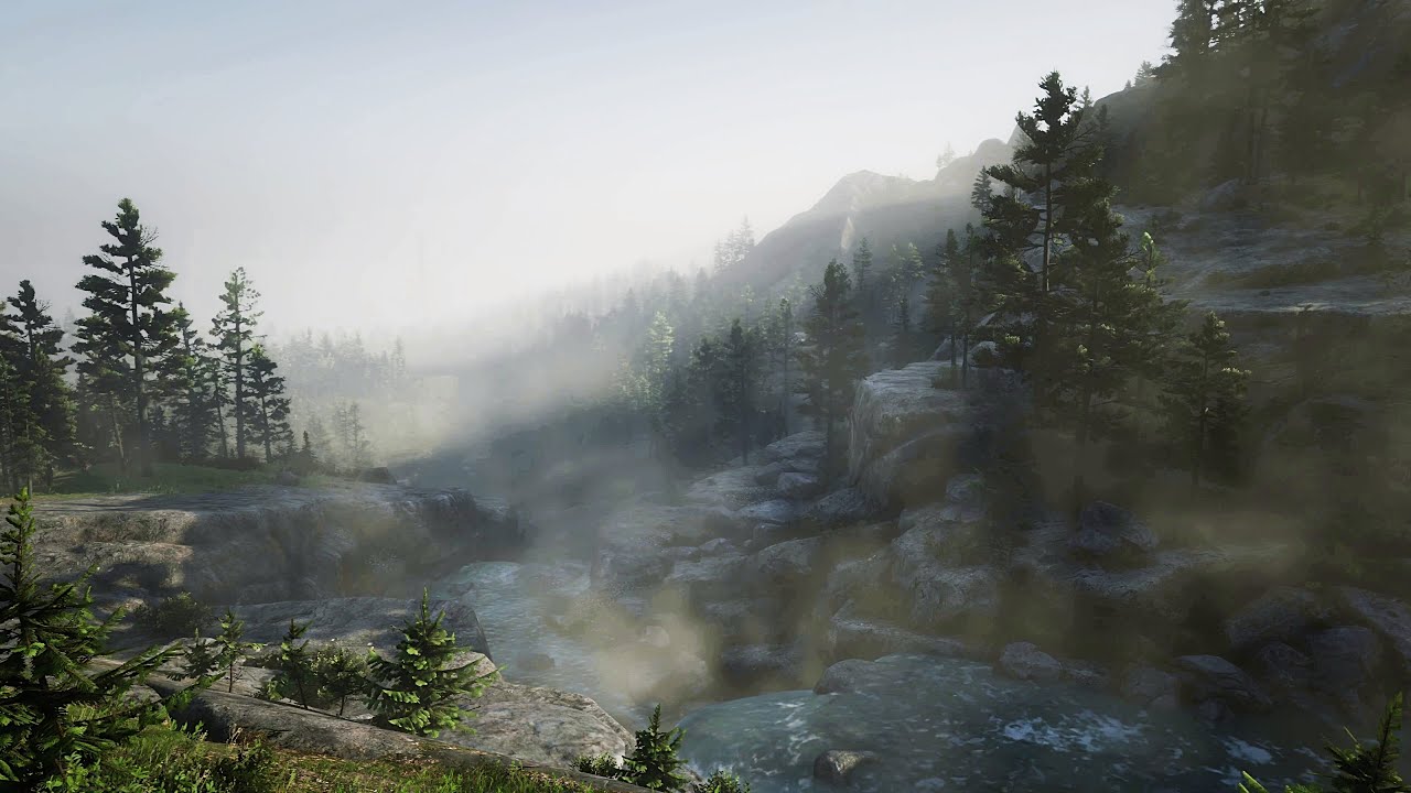 Red Dead Redemption 2 Peaceful Ambiance (4K), and Weather Effects - YouTube