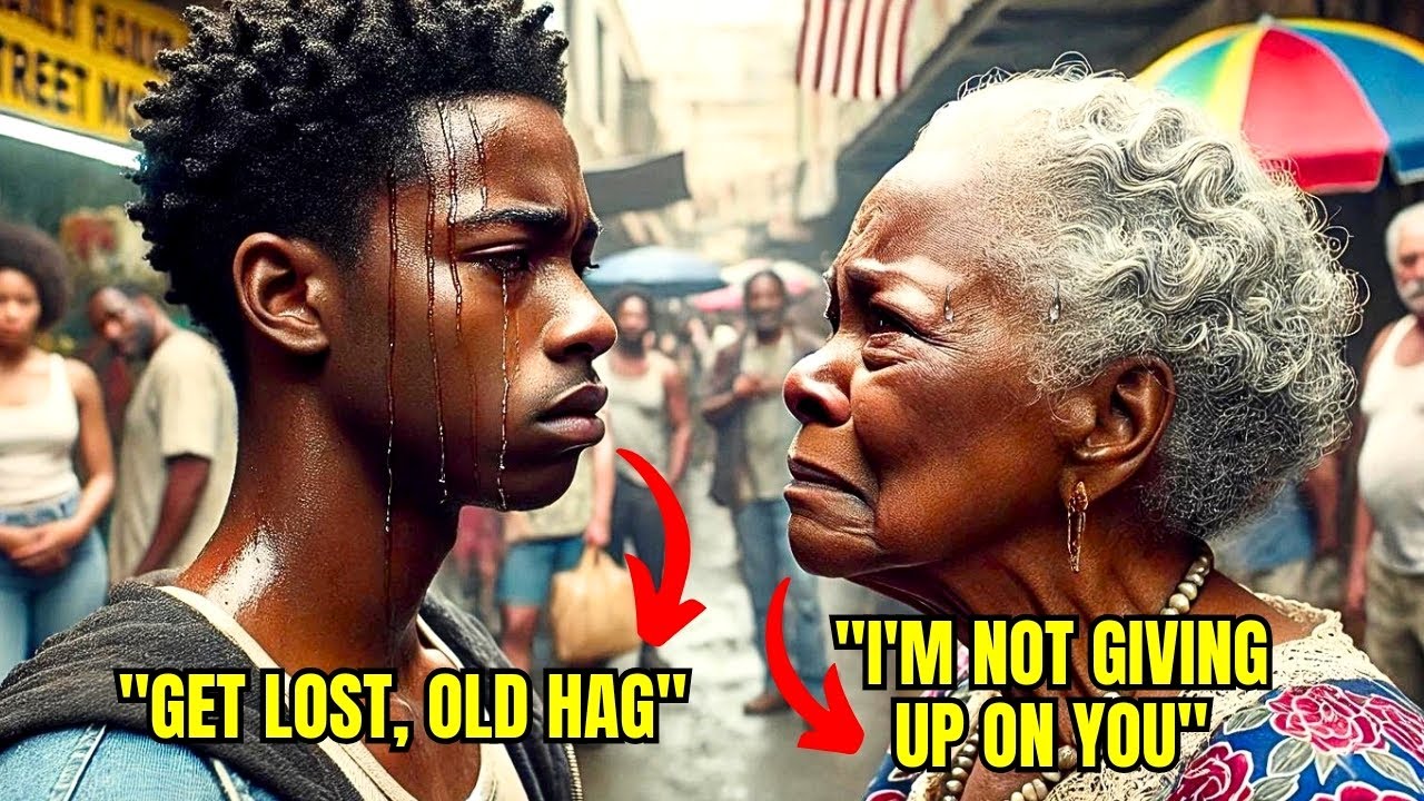 AN ELDERLY BLACK WOMAN STOPS A ROBBERY, AND WHAT THE STORE OWNER DOES ...