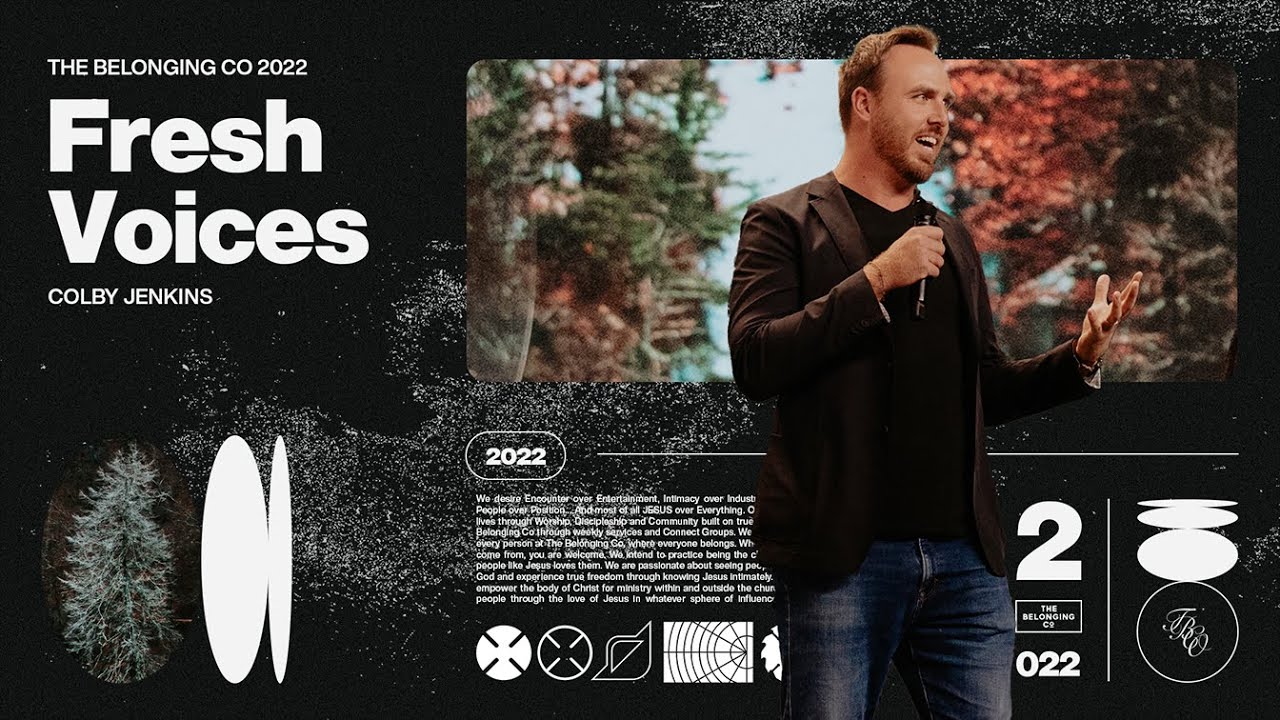 Colby Jenkins // Fresh Voices | The Belonging Co TV - YouTube