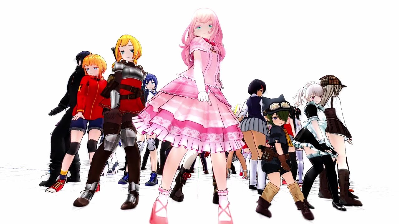 【MMD】loveit【motion DL】 - YouTube