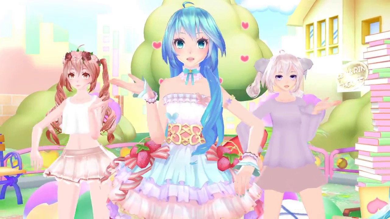 MMD - PONPONPON motion - YouTube