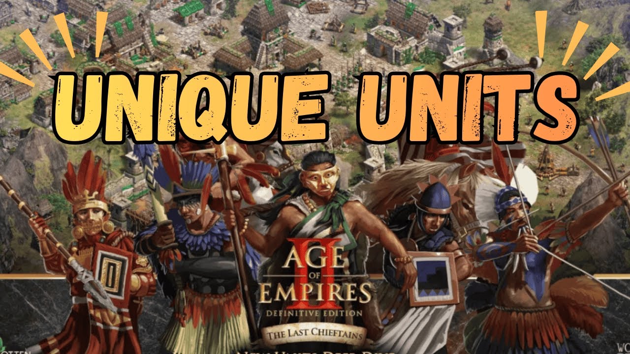 So. Many. Unique Units. | AoE2 + NEW DLC Info - YouTube