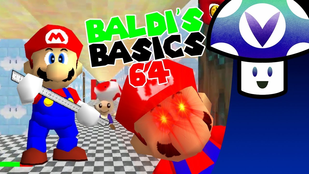 [Vinesauce] Vinny - Baldi's Basics 64 (SM64 Mod) - YouTube