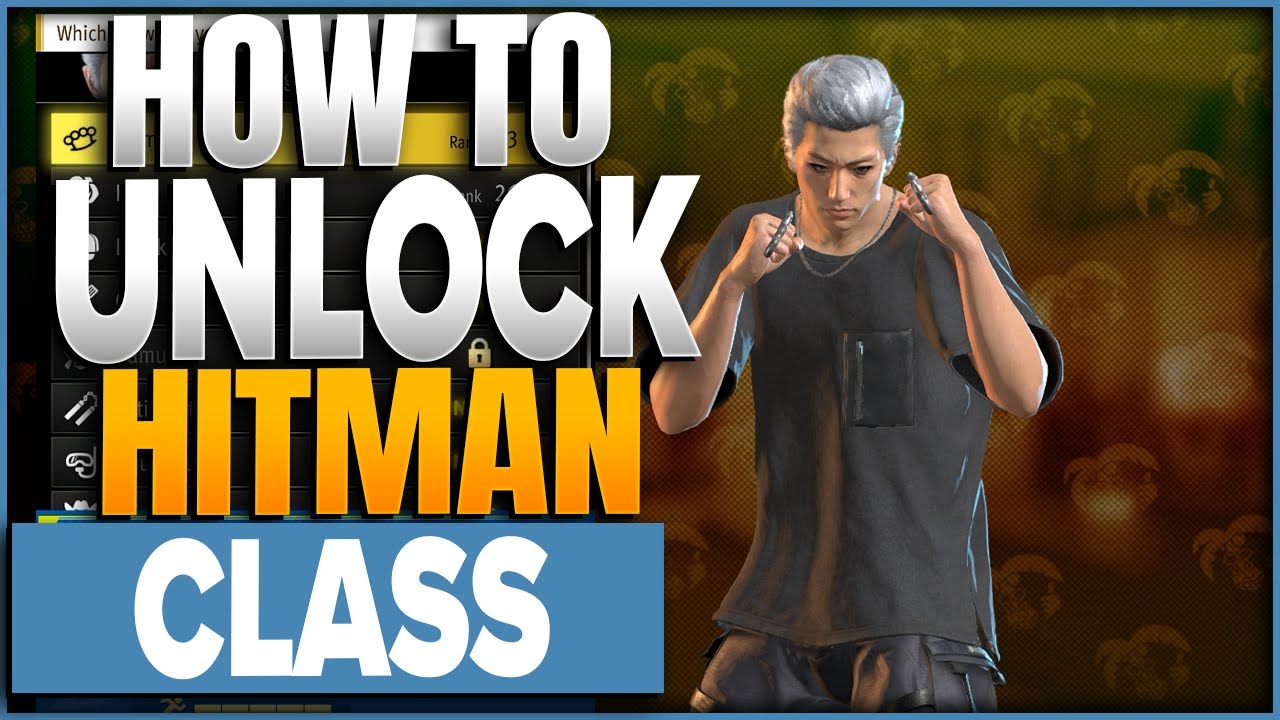 How To Unlock The Hitman Class In Like A Dragon Infinite Wealth - YouTube