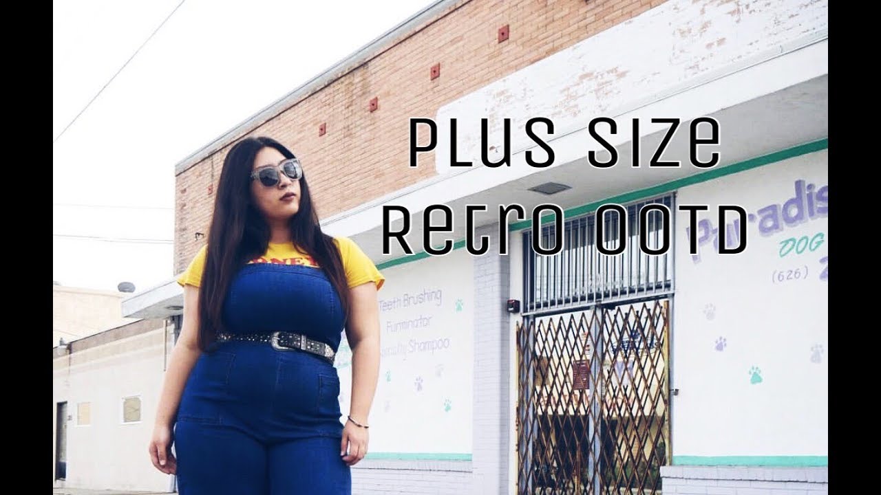 Plus Size OOTD l Retro 70s - YouTube