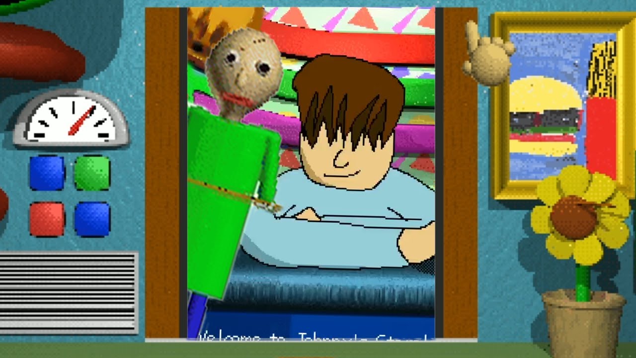 BALDI'S ELEVATOR HAS A NEW FLOOR.. NEW CHARACTER! | Baldi's Basics in ...