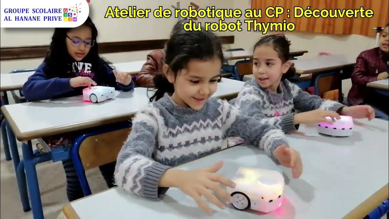 Atelier de robotique au CP : Découverte du robot de classe "Thymio ...