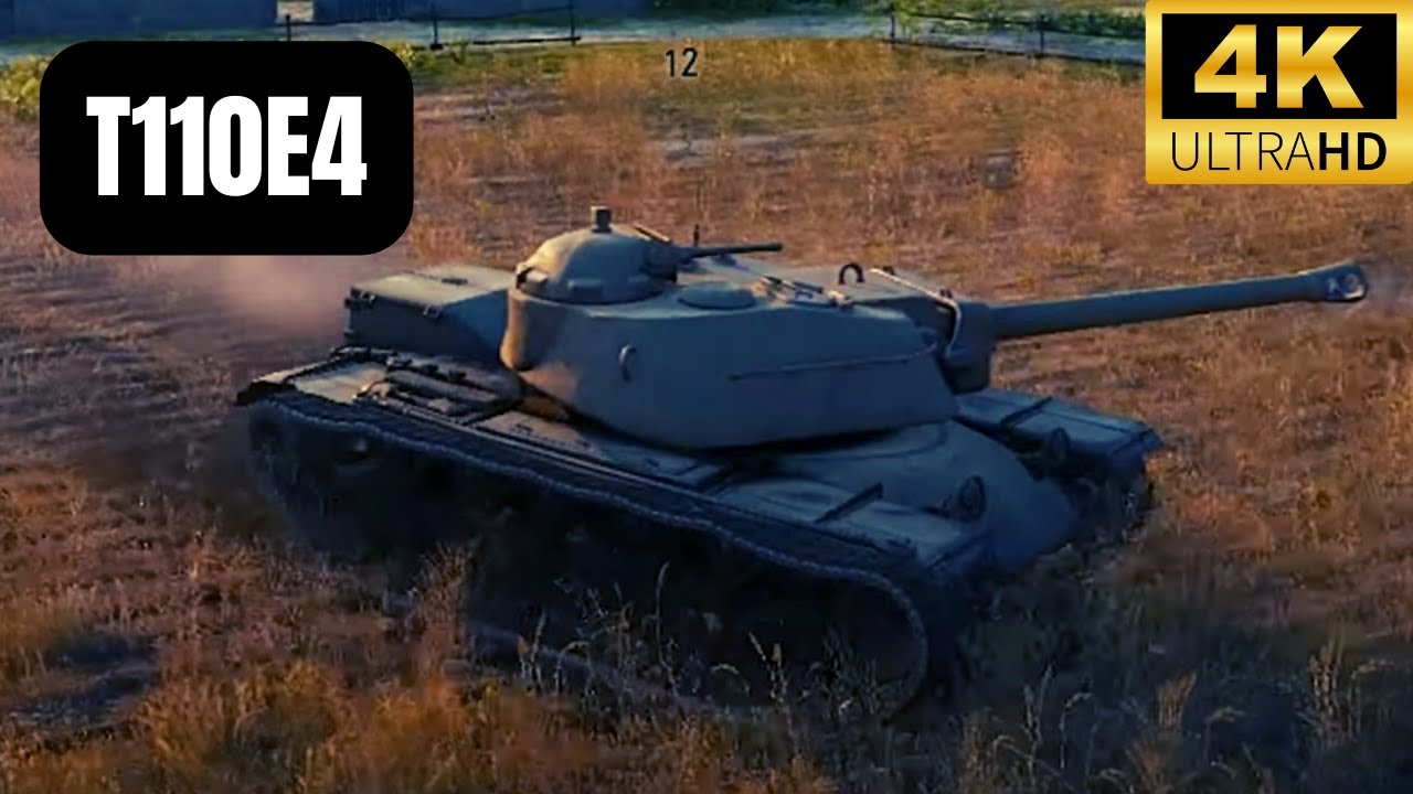 T110E4 - 🧠0/🤞1140/ 699 - 🛑 World of Tanks - YouTube
