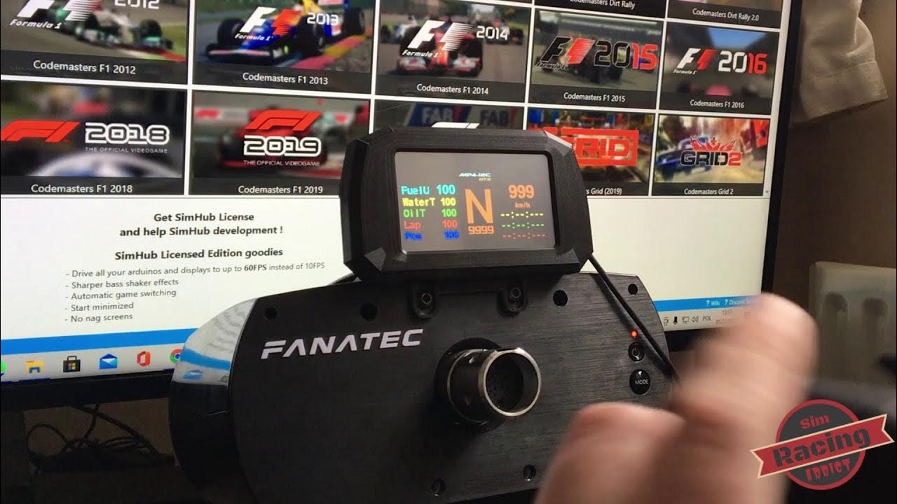 Nextion SimHub Dash Display 3D Printed enclosure and setup instructions ...