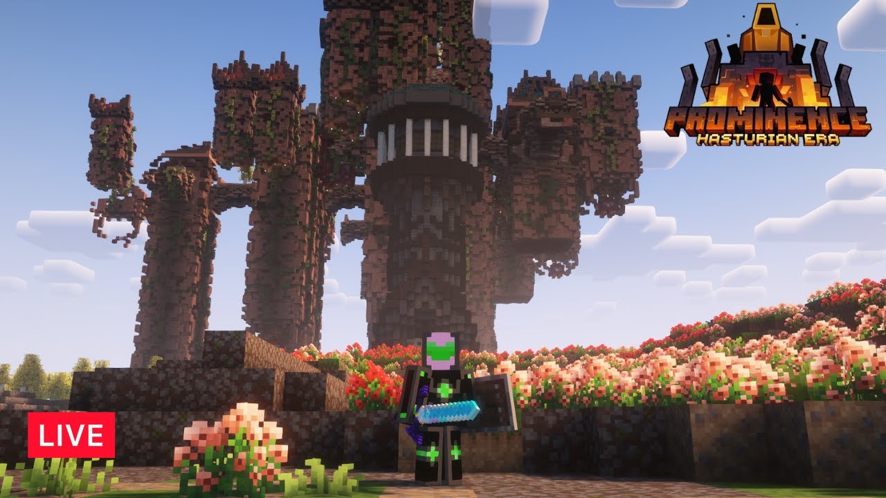 🔴 LIVE - Minecraft Prominence II RPG Hasturian Era - The Litch Boss ...