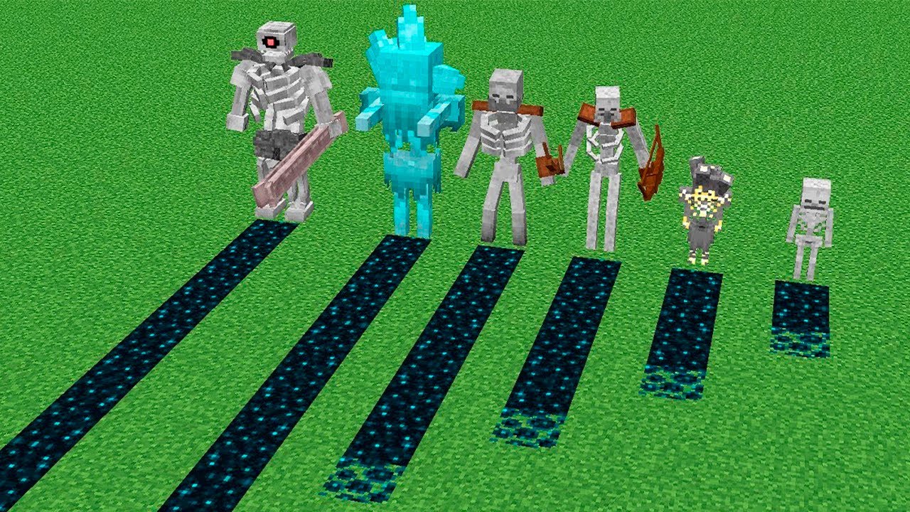 which skeleton bosses death will generate more sculk? - YouTube