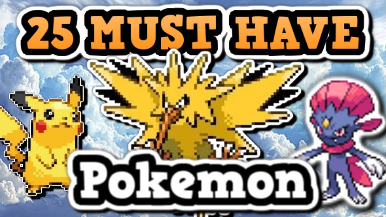 Top 25 Pokemon EVERY PokeMMO Player Should Have - YouTube