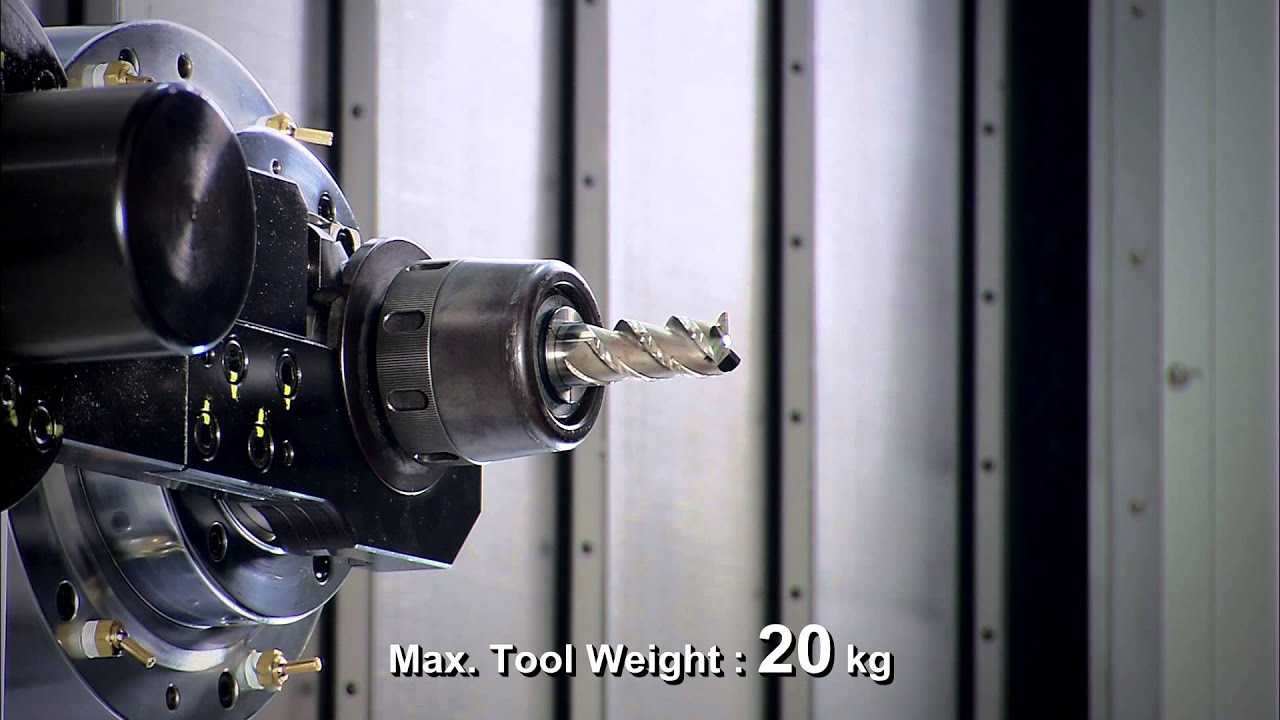 MILLSTAR JMH 800 Horizontal Machining Center - YouTube