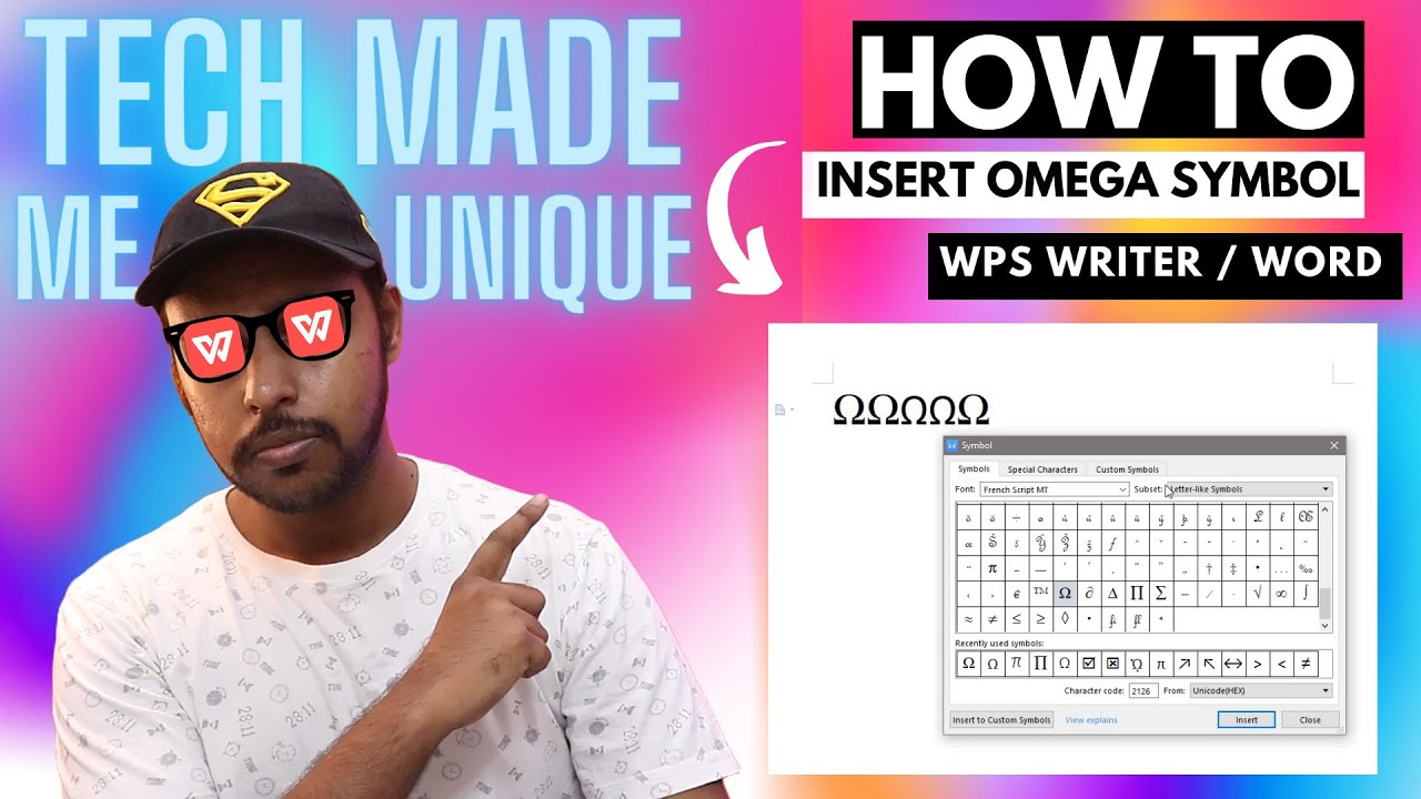 How To Type Omega Symbol In Wps Office Writer How To Type Omega how-to-type-omega-symbol-in-wps-office-writer-how-to-type-omega