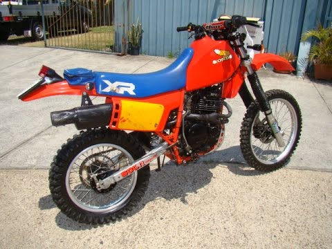 HONDA XR500 1984 - YouTube