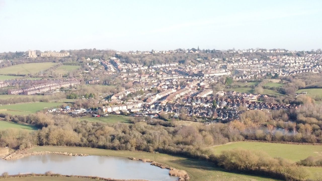 Tour of Bolsover Derbyshire Uk 2021 via drone in detail dji mini 2 UHD ...