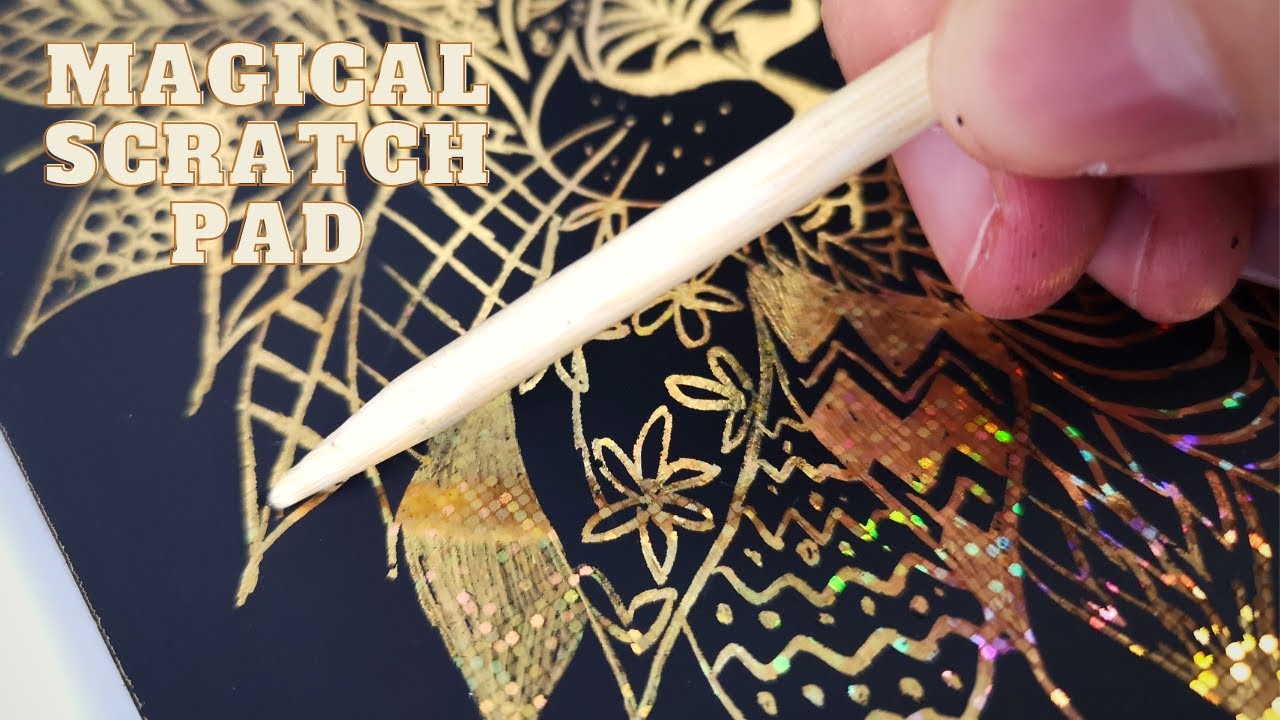 JE TESTE LE MAGICAL SCRATCH PAD DE CHEZ ACTION GOLDEN ART YouTube je-teste-le-magical-scratch-pad-de-chez-action-golden-art-youtube