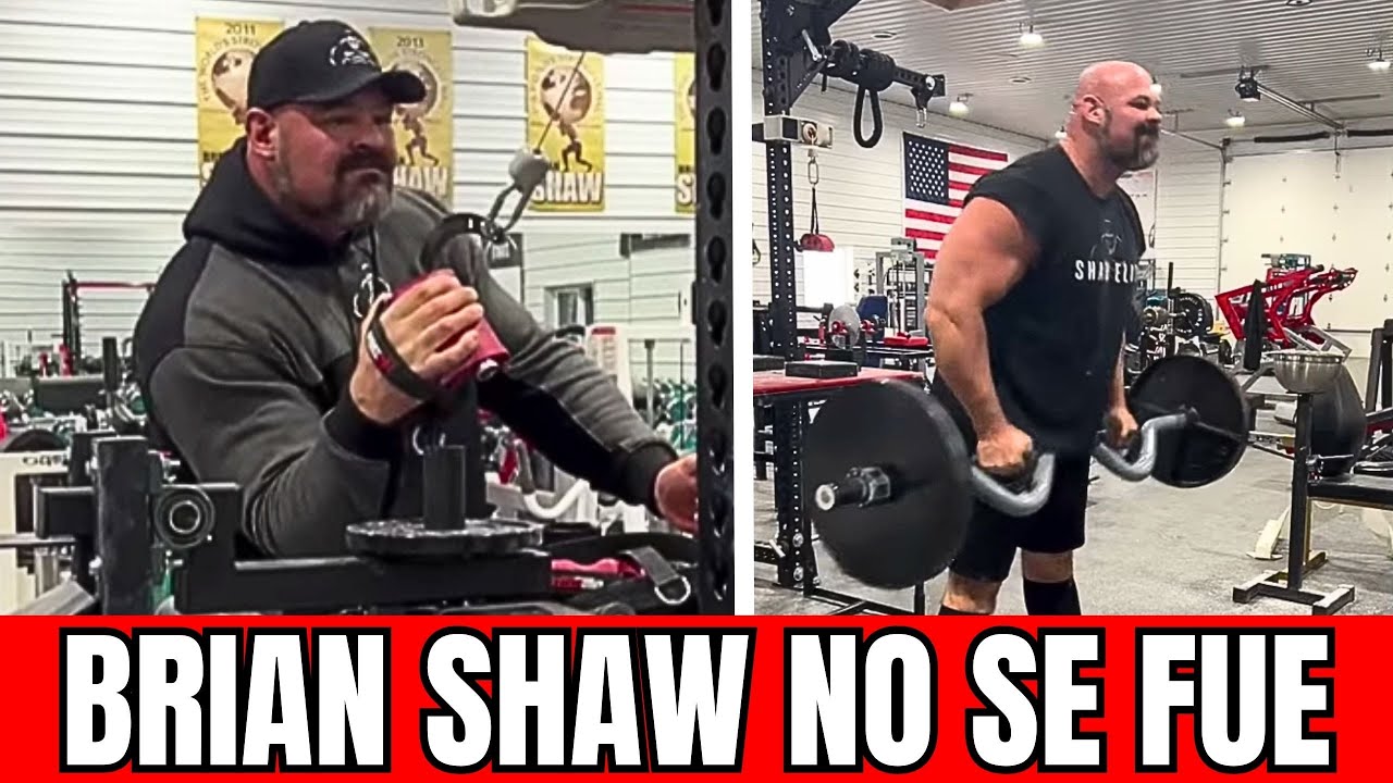 ¿Brian Shaw EN SECRETO? 😱 Este entrenamiento lo cambia TODO - YouTube