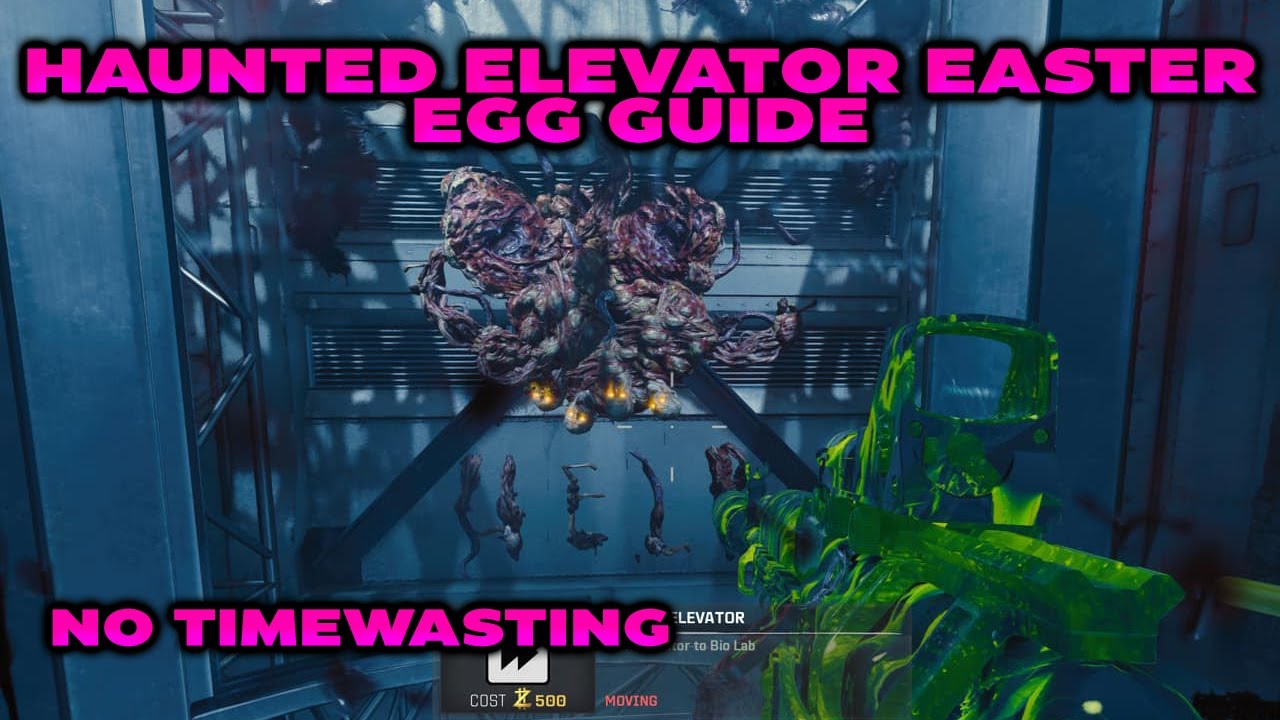 Terminus Island Haunted Elevator Easter Egg Guide! - YouTube