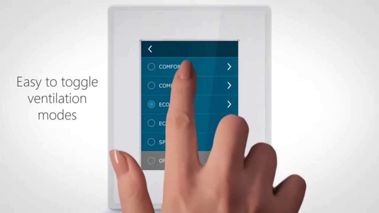 KOMFOVENT C5 Touch Panel (EN) - YouTube