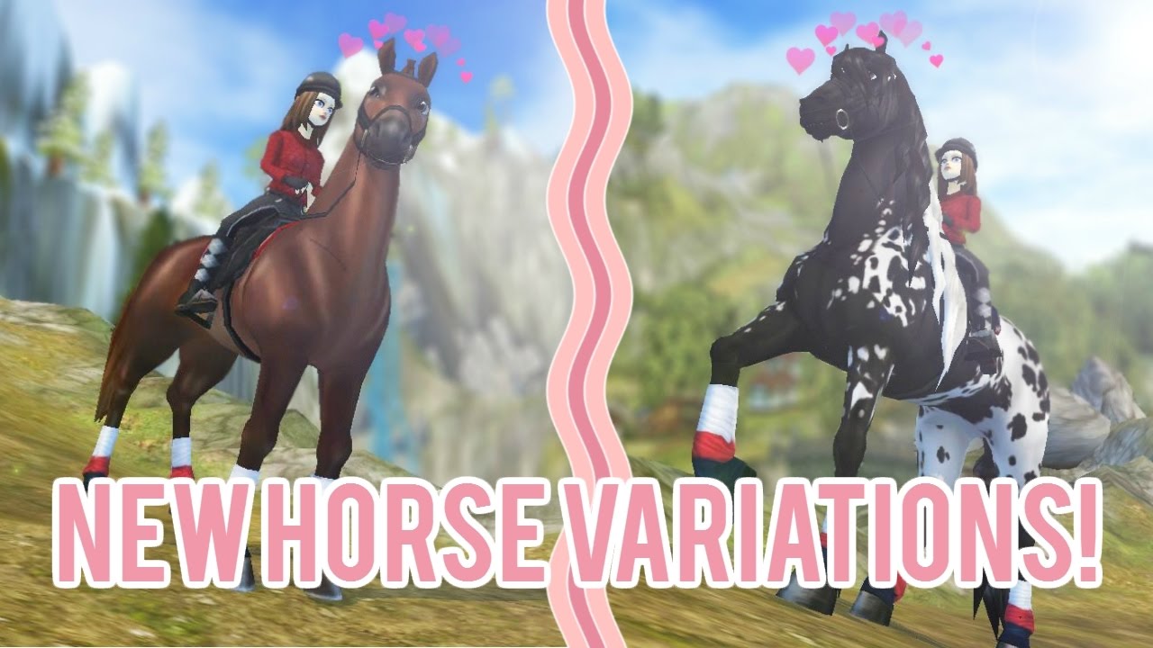 New horse variations! | Star Stable Updates - YouTube