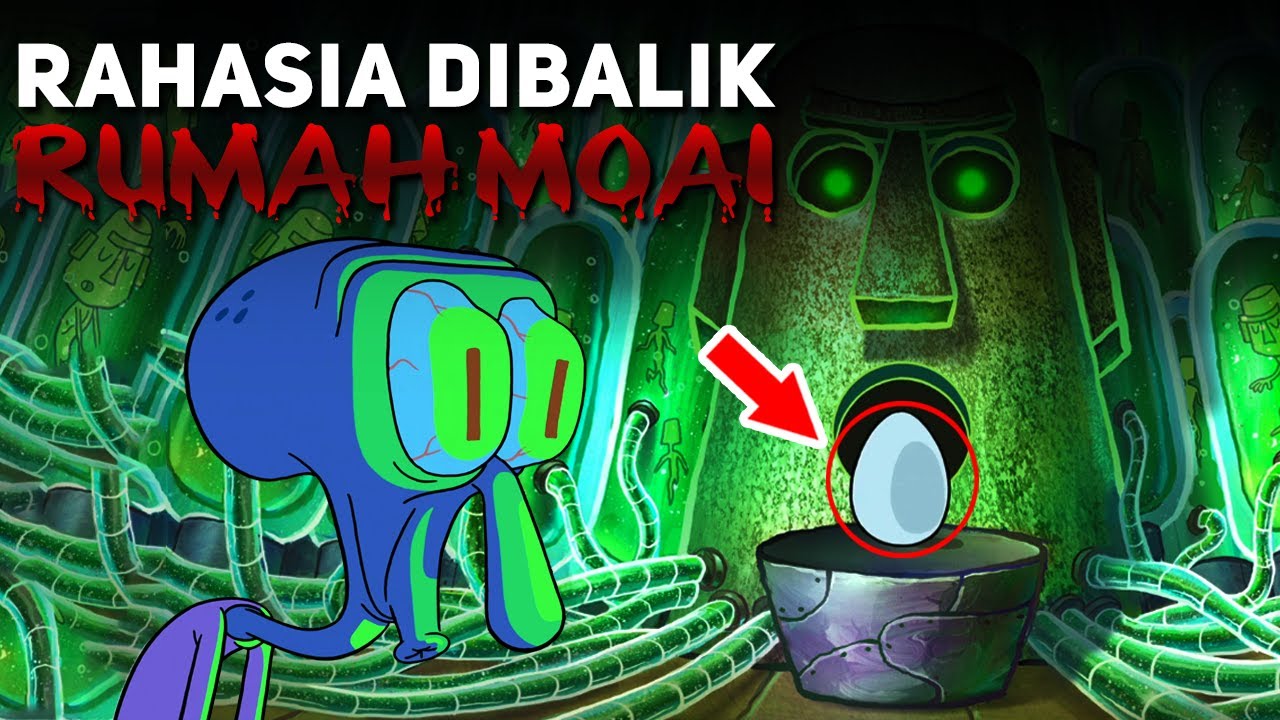TERUNGKAPNYA RAHASIA DIBALIK RUMAH MOAI SQUIDWARD?! YANG TERNYATA ...