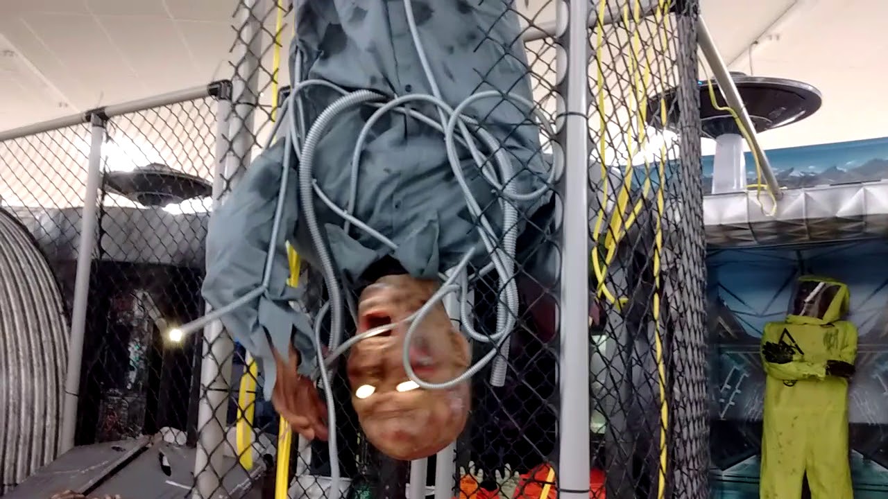 Spirit Halloween 2017 electrified corpse - YouTube