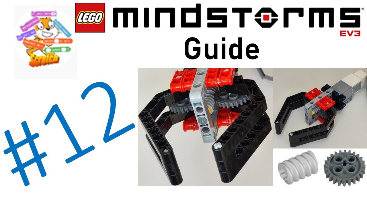 Building a Grabber Attachment! | Lego Mindstorms Ev3 with Scratch Guide ...