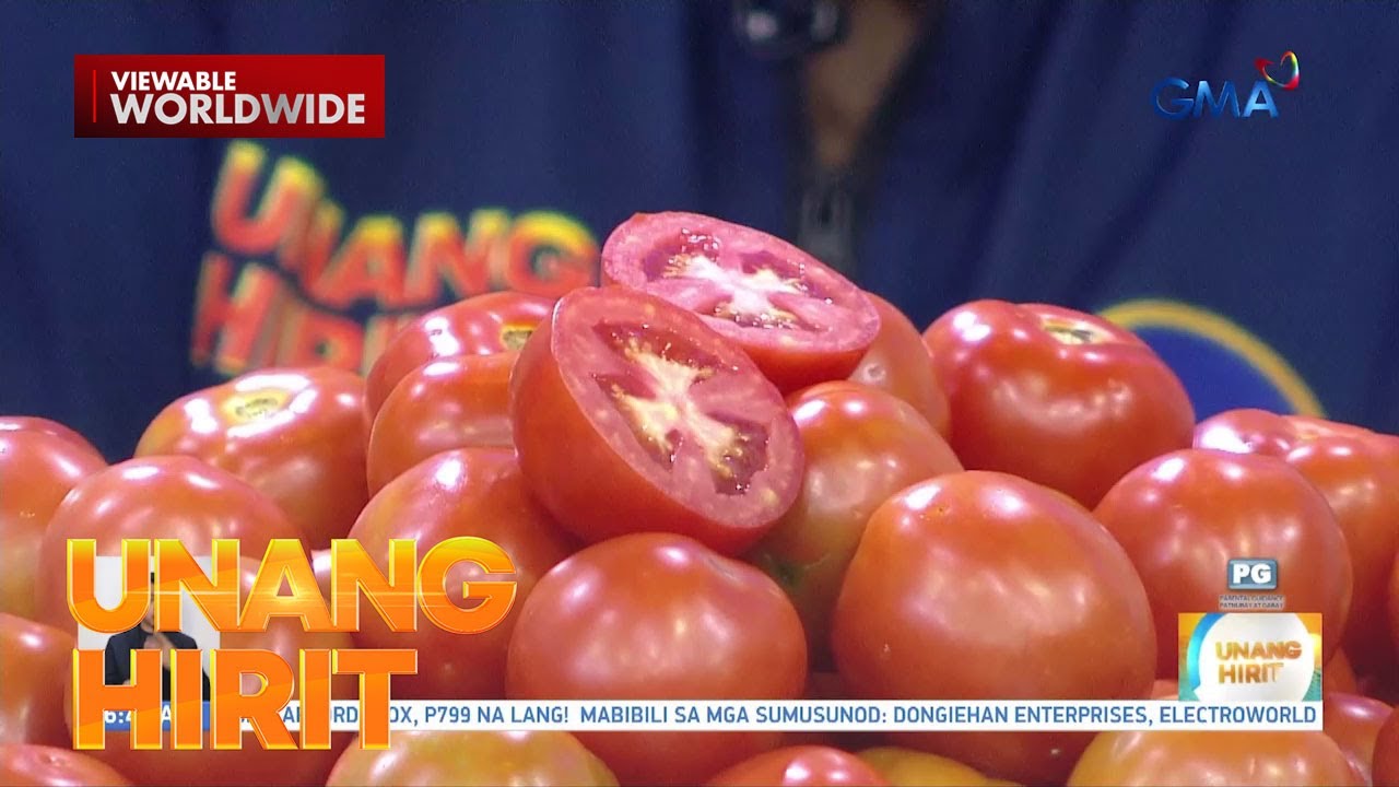 Bagsak-presyong kamatis sa Nagcarlan, Laguna | Unang Hirit - YouTube