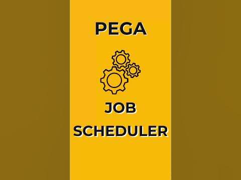 Pega Job Scheduler #shorts - YouTube