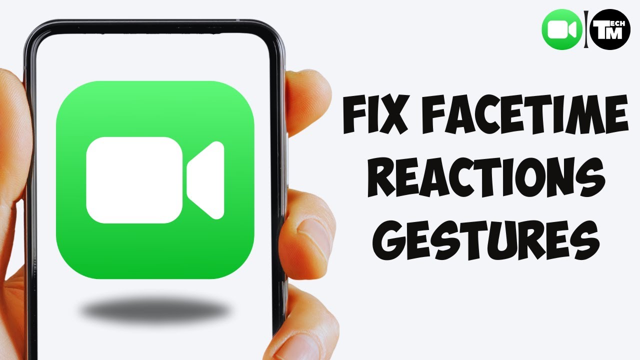 How To Fix FaceTime Reactions Gestures Not Working in iOS 18 - YouTube