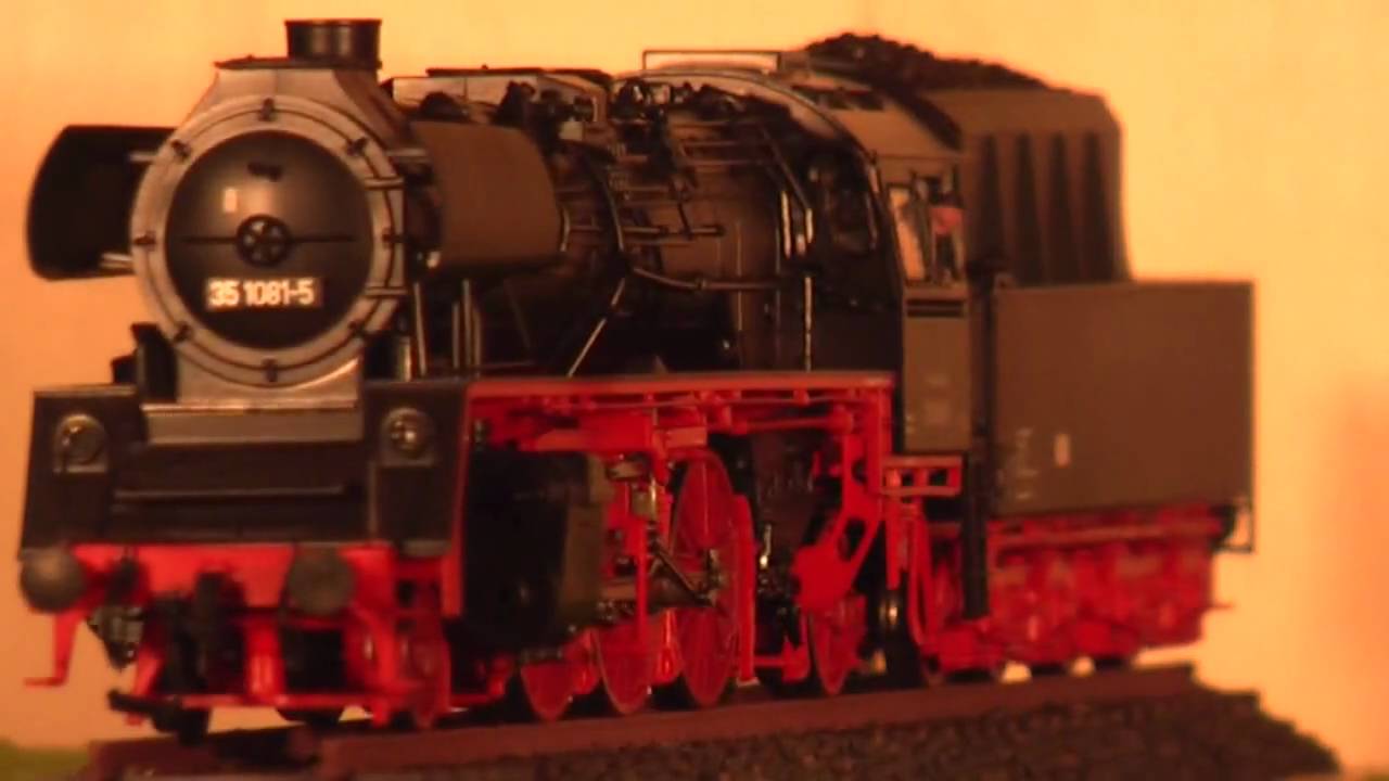 Baureihe 35 Roco ( BR 35 1081-5 DR ) 1/5 - YouTube