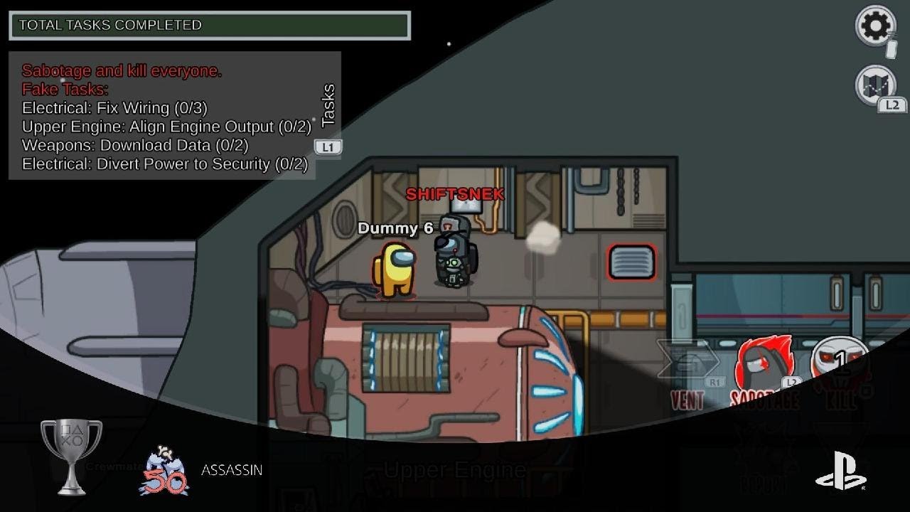 ASSASSIN Trophy - Among Us PS4 PS5 - YouTube