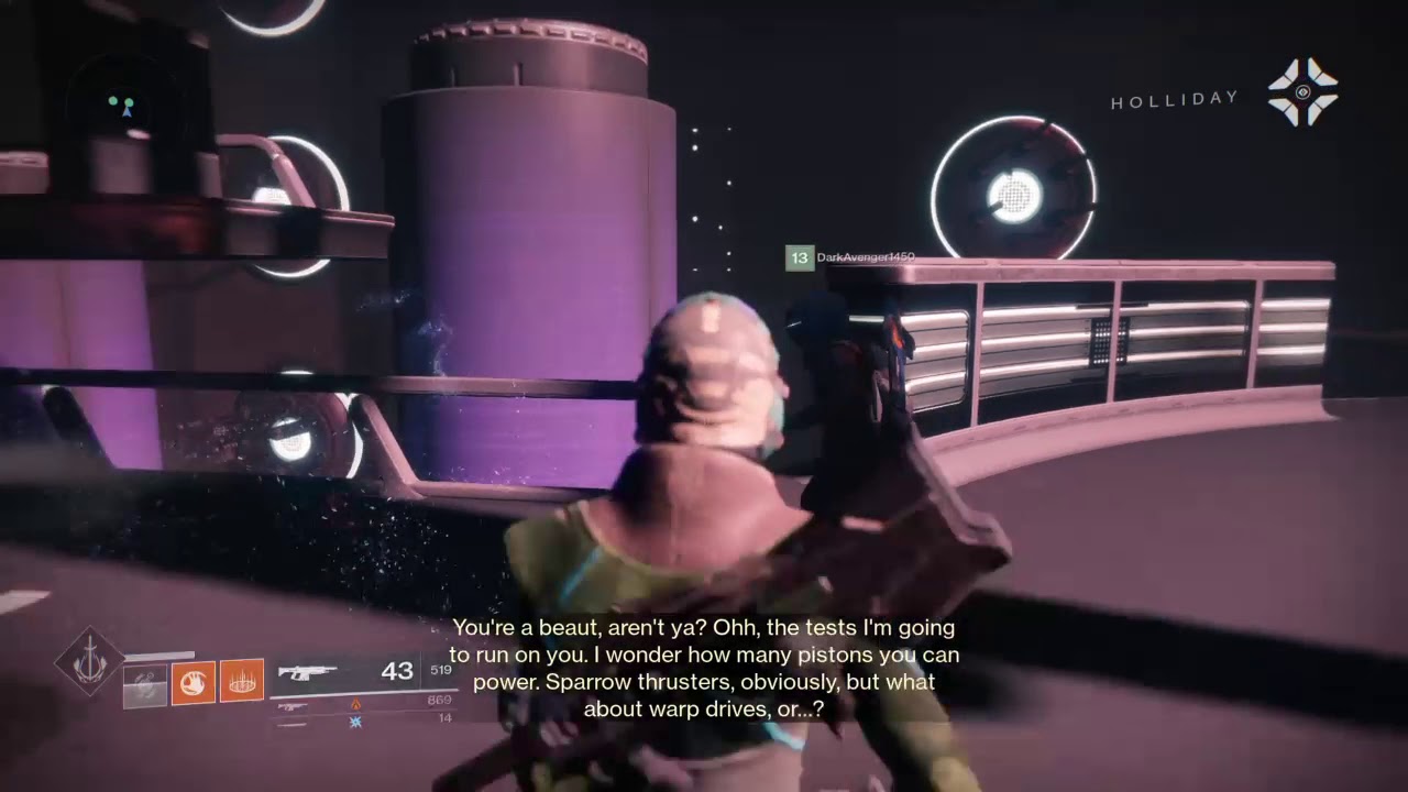 Destiny 2 : warlocks still cant jump - YouTube