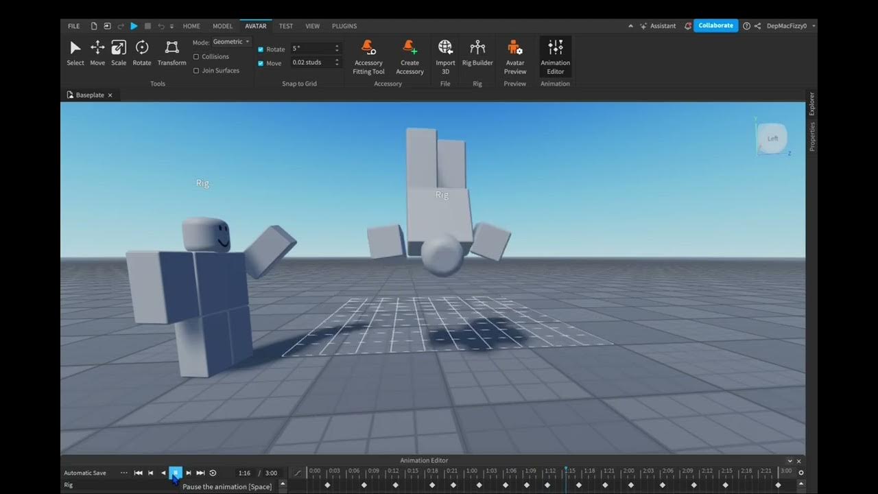 Day 1 of learning Animations (Roblox Studio) - YouTube