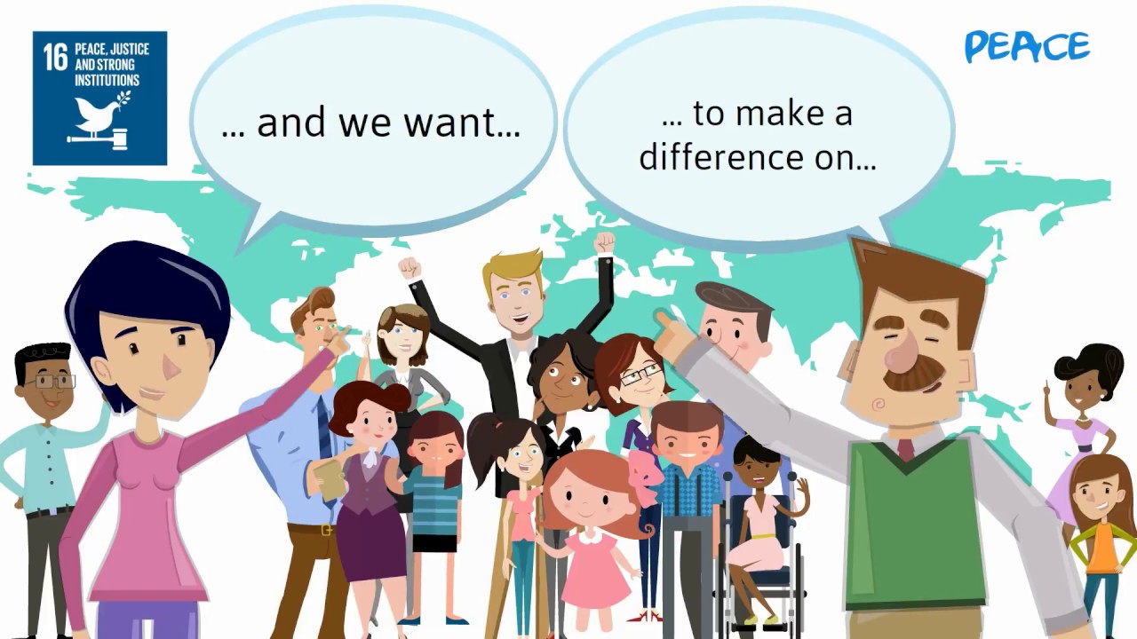 SDG 16 Peace, Sustainable Development Goal - YouTube