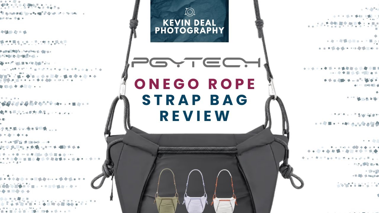 My New Photography Day Bag | PGYTech One Go Rope Review - YouTube