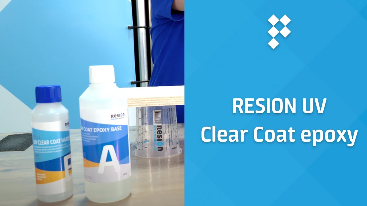 Transparante epoxy coating | RESION UV Clear Coat - YouTube