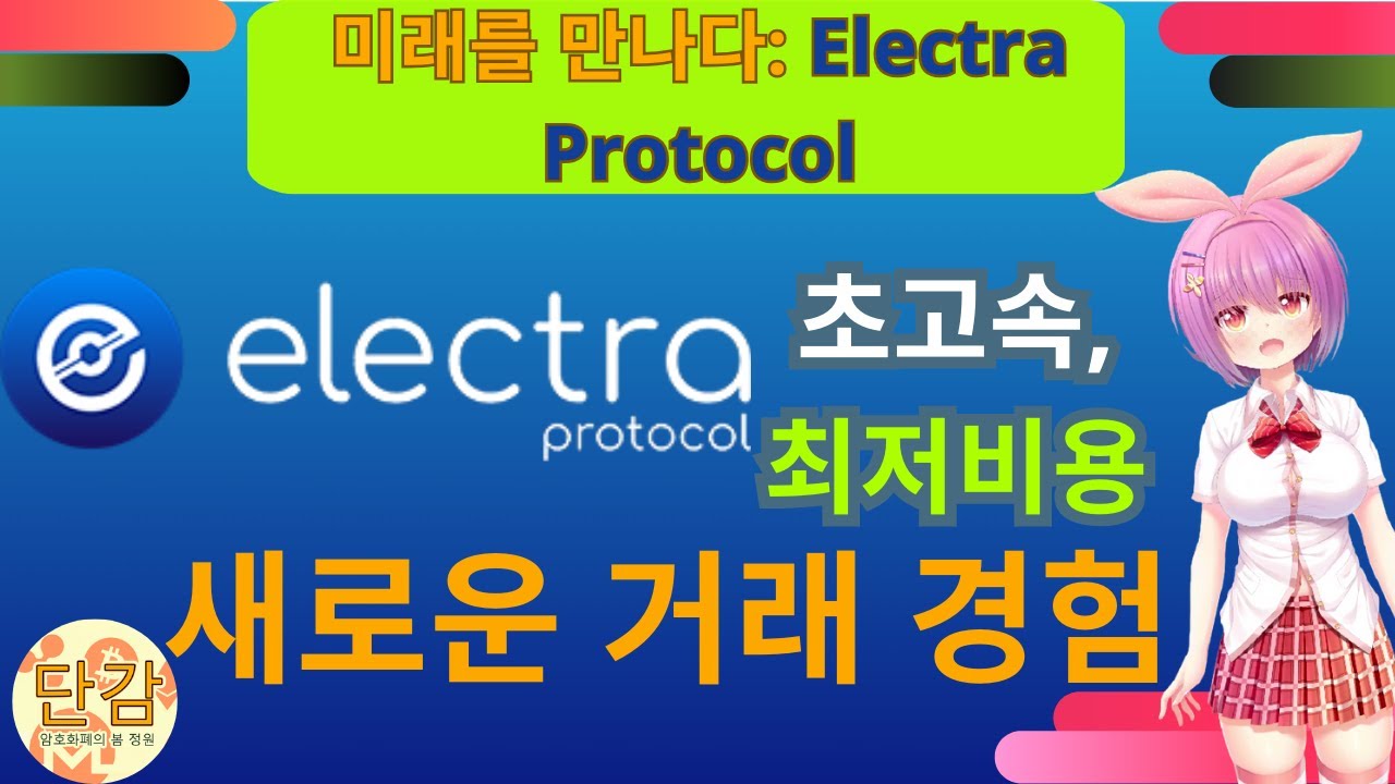 초고속 거래의 세계: 일렉트라 프로토콜 체험하기 A world of lightning-fast transactions: Experience the Electra ...